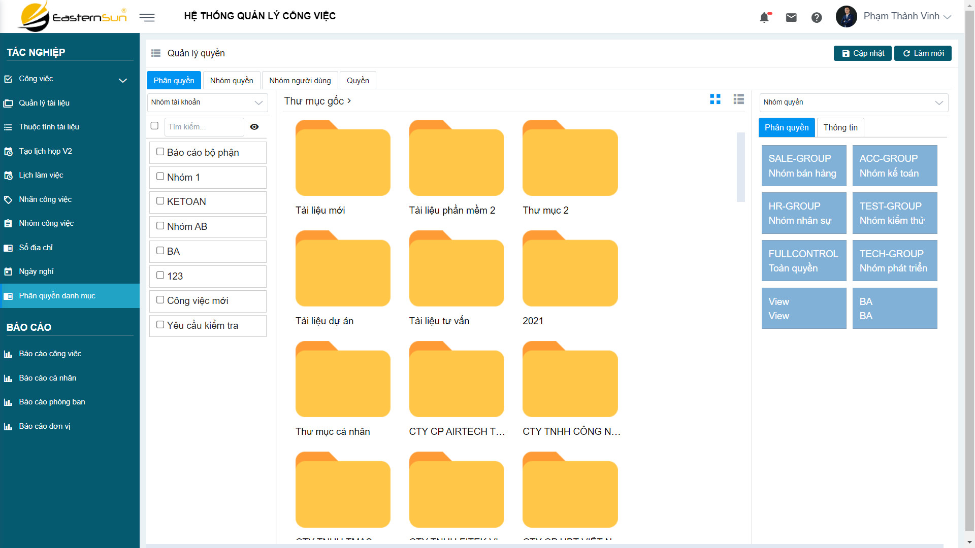 EASTERN SUN ERP - PHẦN MỀM CHUYỂN ĐỔI SỐ TỐT NHẤT HIỆN NAY