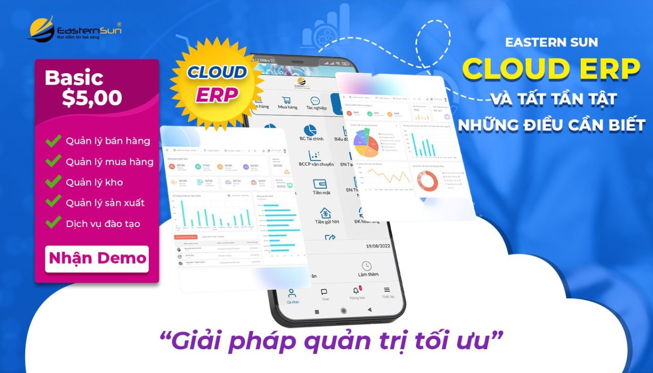 Giải pháp quản trị tối ưu Cloud ERP và những điều cần biết